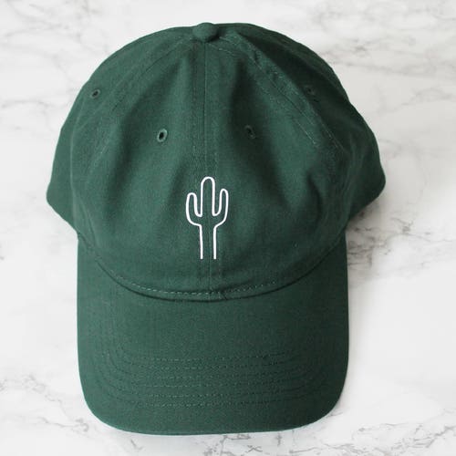 CACTUS Baseball Hat Embroidered Dad Cap Succulent Cacti - Etsy
