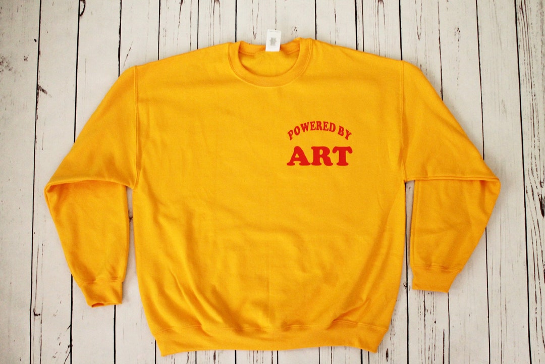 Powered by ART Sweatshirt more Colors and Sizes Available - Etsy