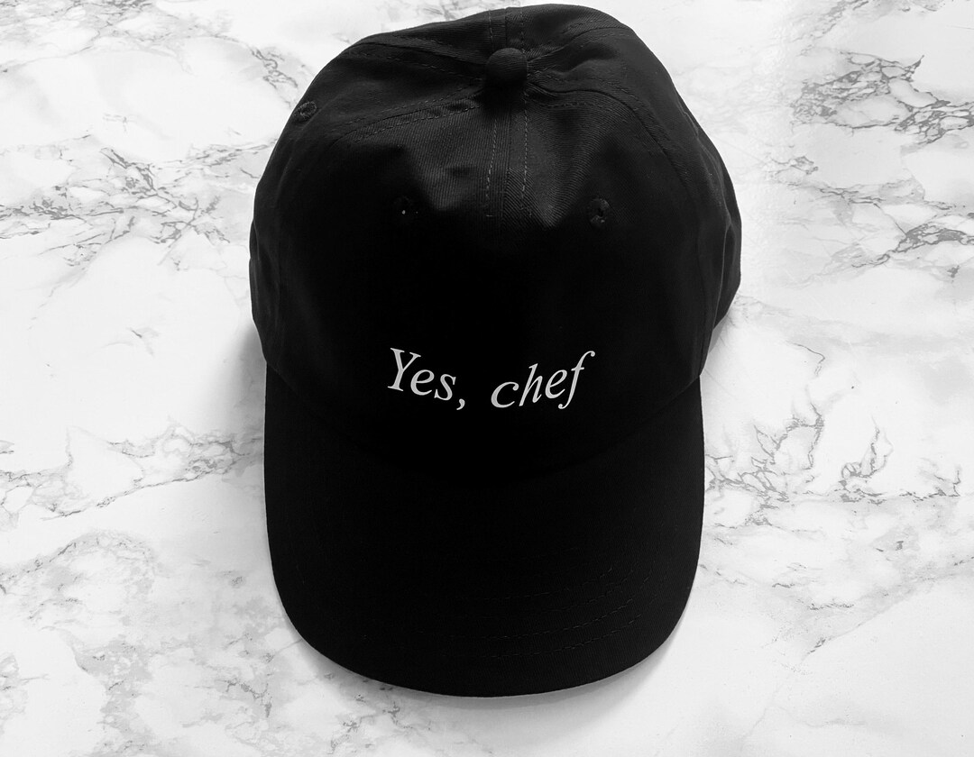 Yes, Chef Baseball Unstructured Hat - Etsy
