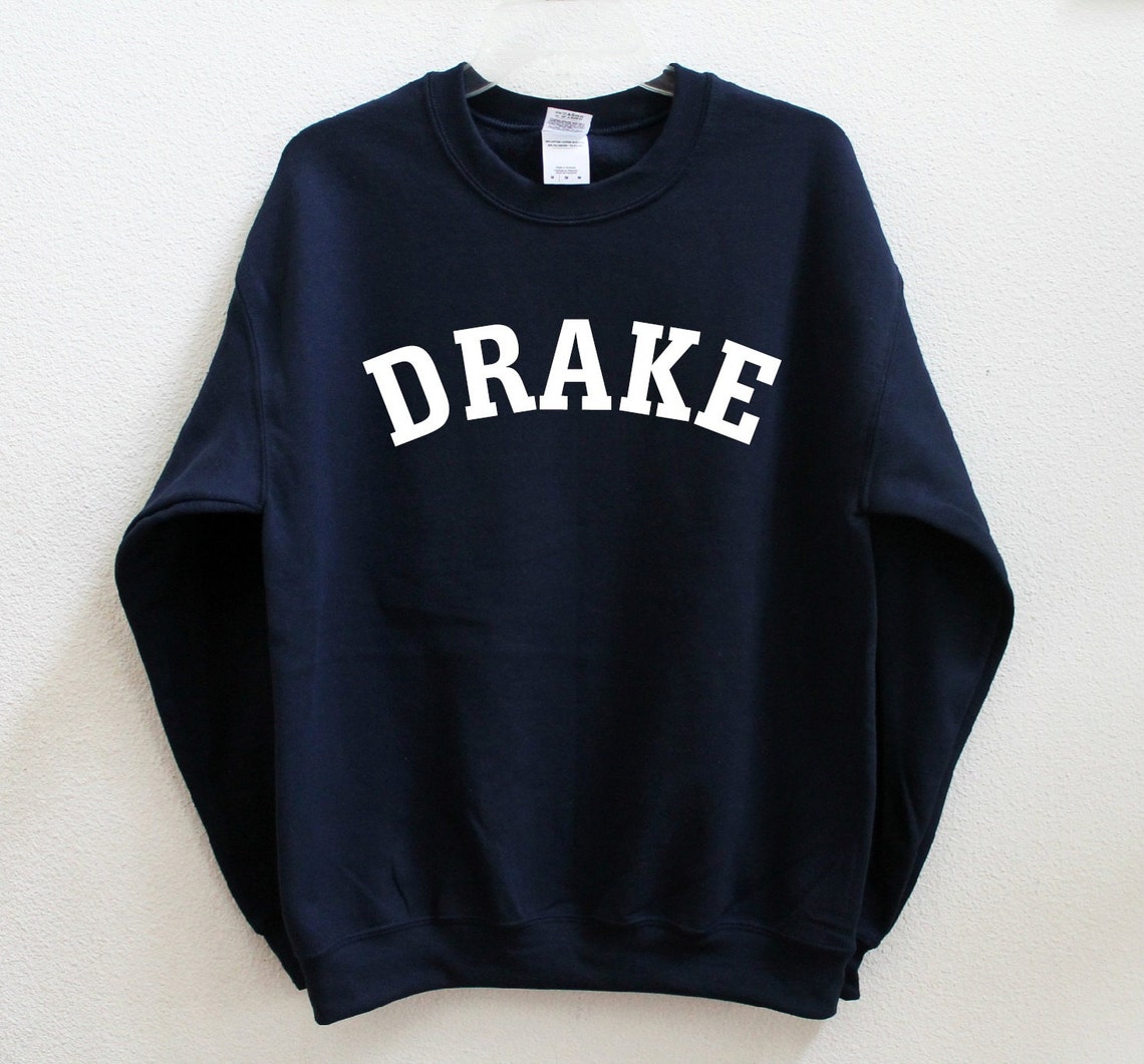 DRAKE Graphic Print Unisex Sweatshirt | Etsy