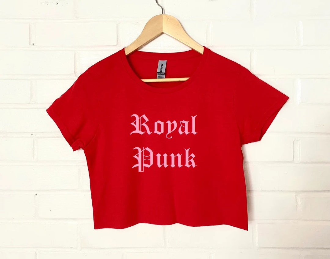 Royal Punk Women's Crop Shirt S-3XL - Etsy