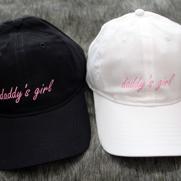Daddys Girl Baseball Hat - Etsy