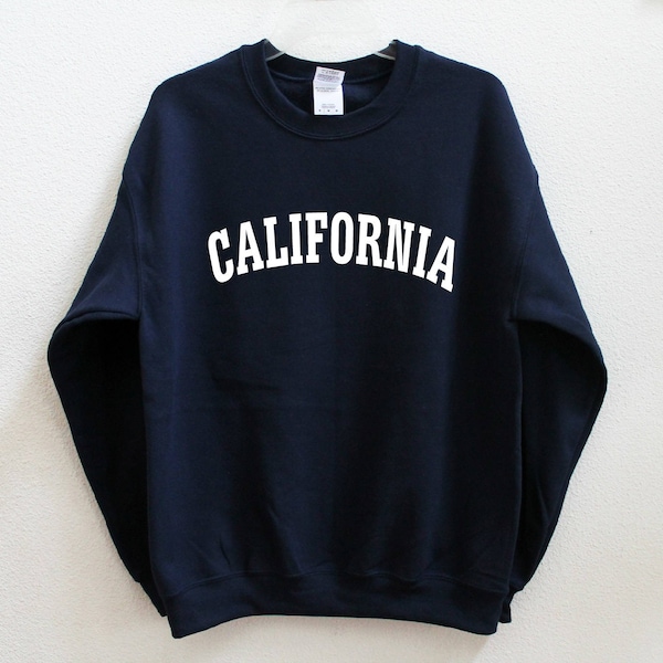 California Crewneck Sweatshirt - Etsy