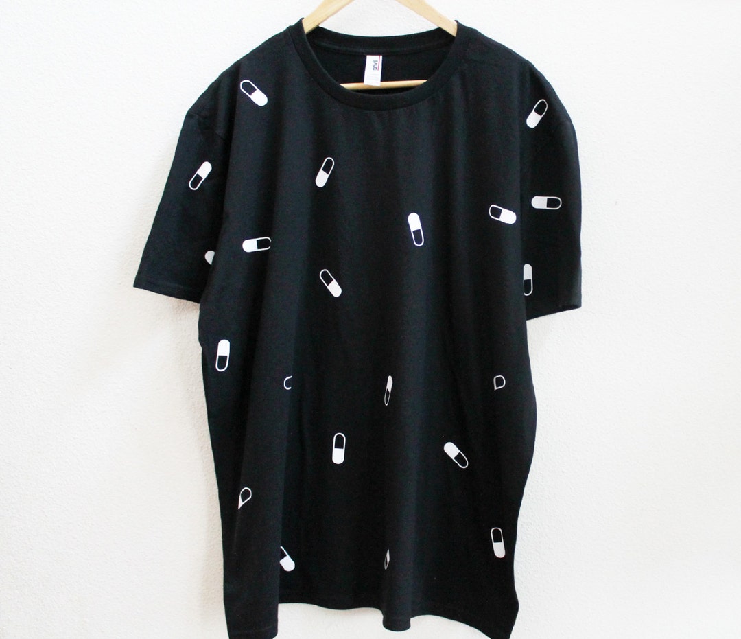 Drug Pills Unisex Black Tee Shirt - Etsy