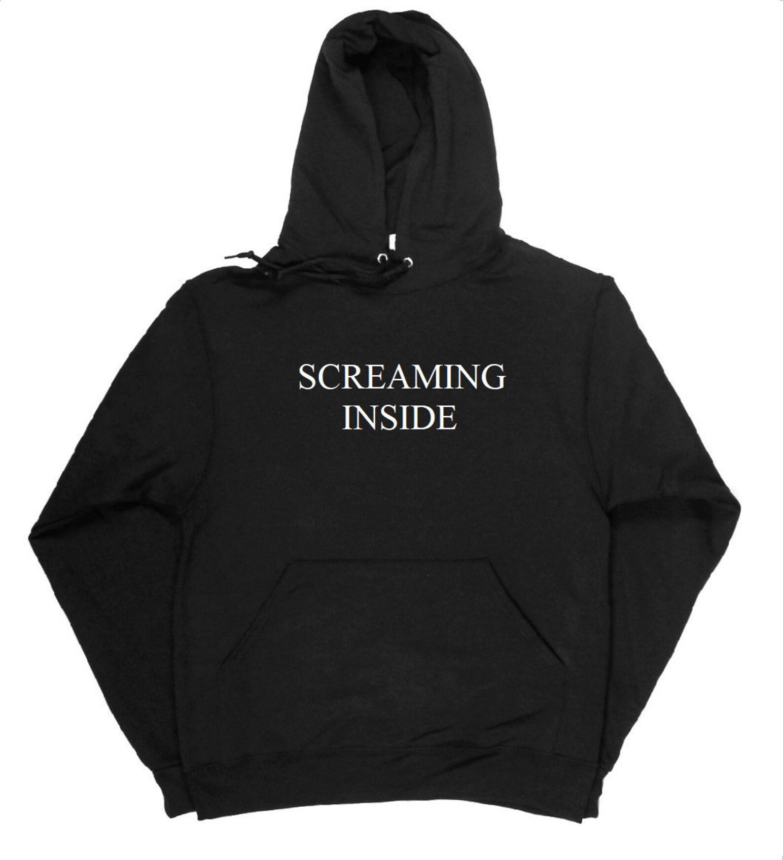 Screaming Inside Hoodie S-4XL - Etsy
