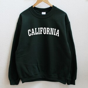 CALIFORNIA Graphic Print Unisex Sweatshirt - Etsy