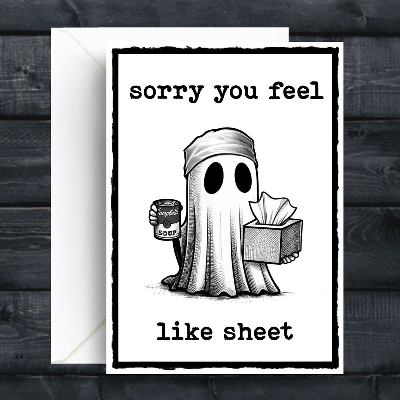 Get Well Soon Card - Etsy