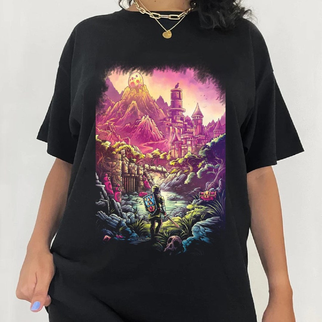 Legend of Zelda Link Shirt Zelda Shirt Zelda Gift Triforce Tshirt ...