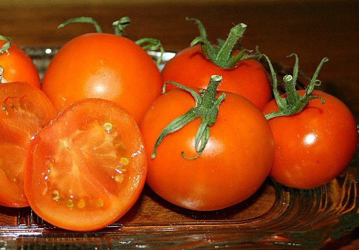 Tomate Flamme reliquia francesa sabor picante 15 semillas | Etsy