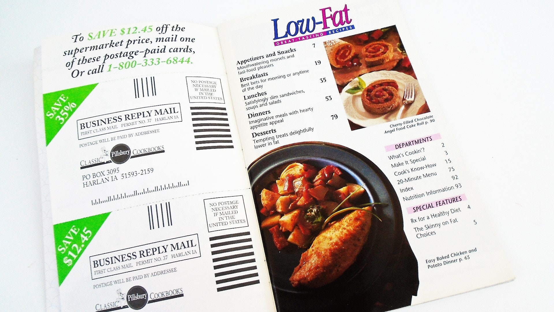 Pillsbury Classic 90s Cookbook Cookbook Vintage Pillsbury - Etsy