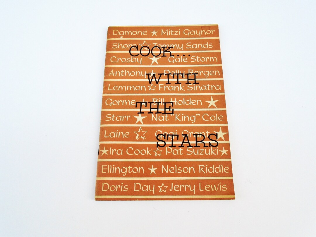 Cook With the Stars Actress Recipes Recipes of the Stars KMPC - Etsy