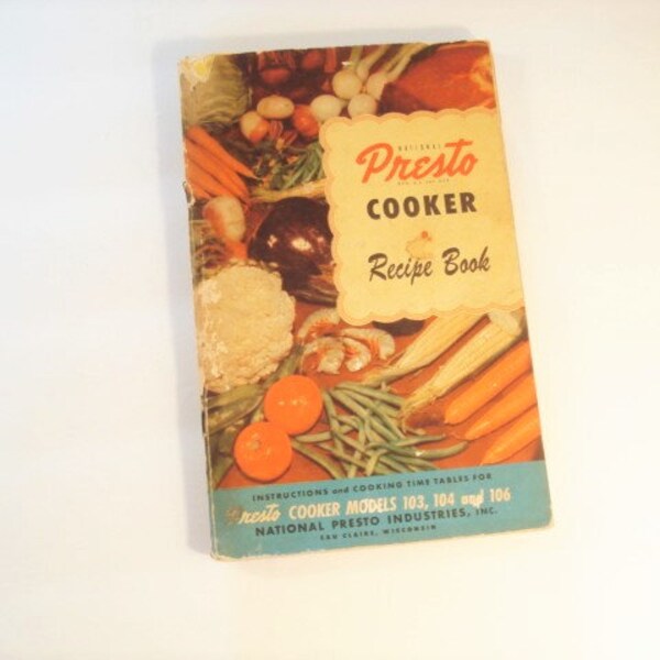 Presto Vintage Pressure Cooker - Etsy