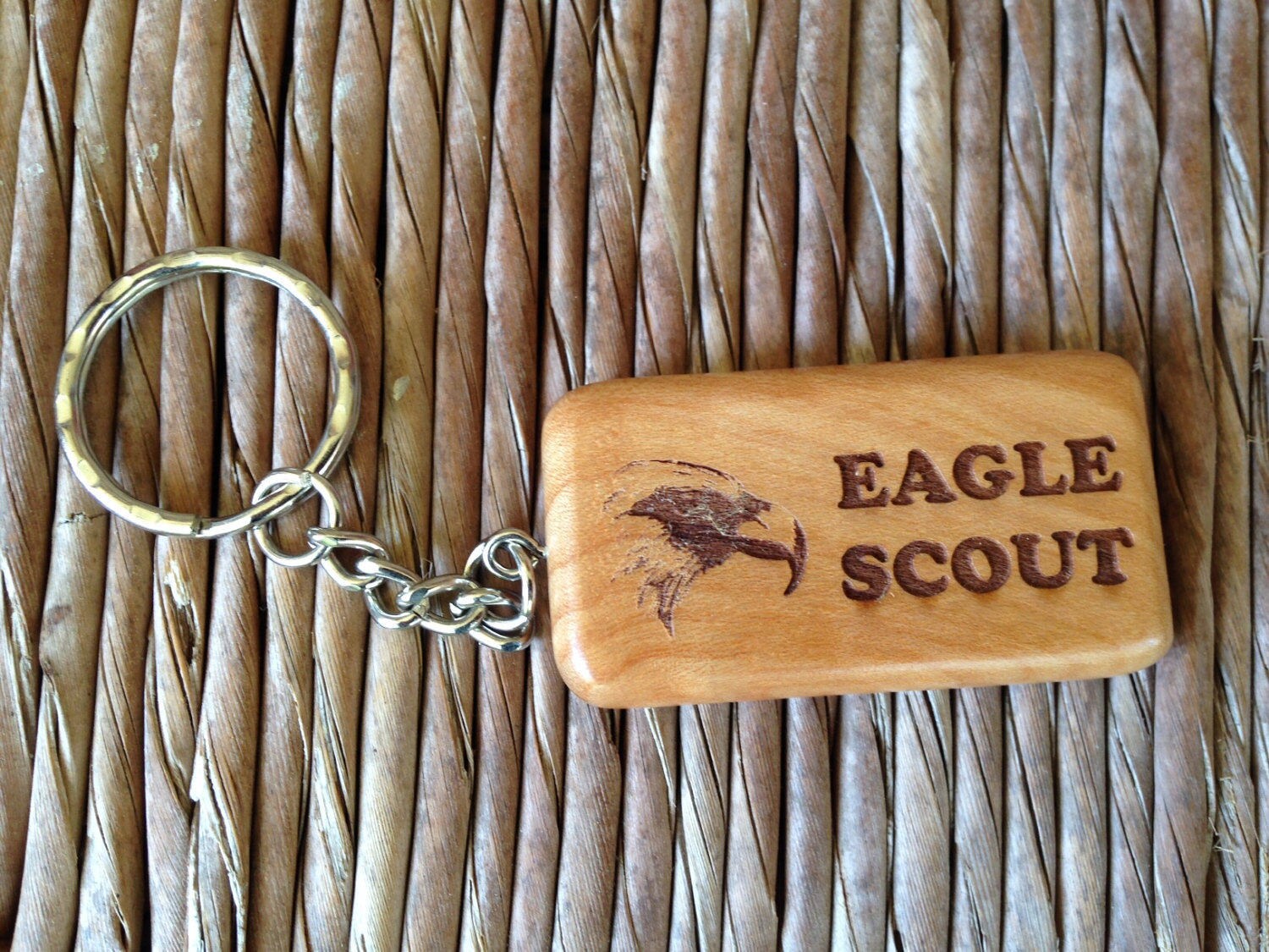 Eagle Scout Keychain | Etsy