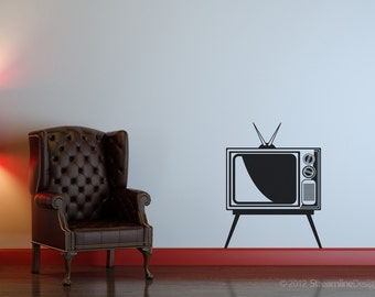 Retro wall decal | Etsy