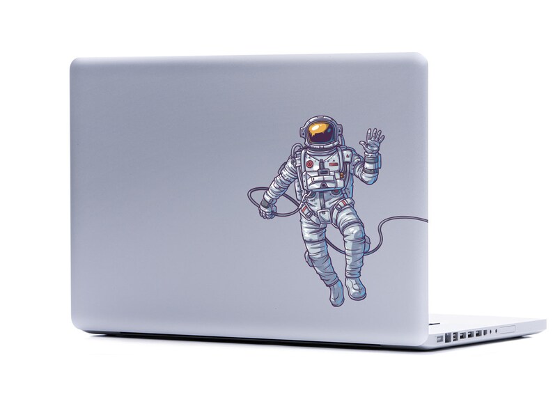 Astronaut Laptop Decal Space Man Sticker FREE SHIPPING | Etsy