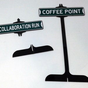 Custom Wedding Table Street Sign Centerpiece - Etsy