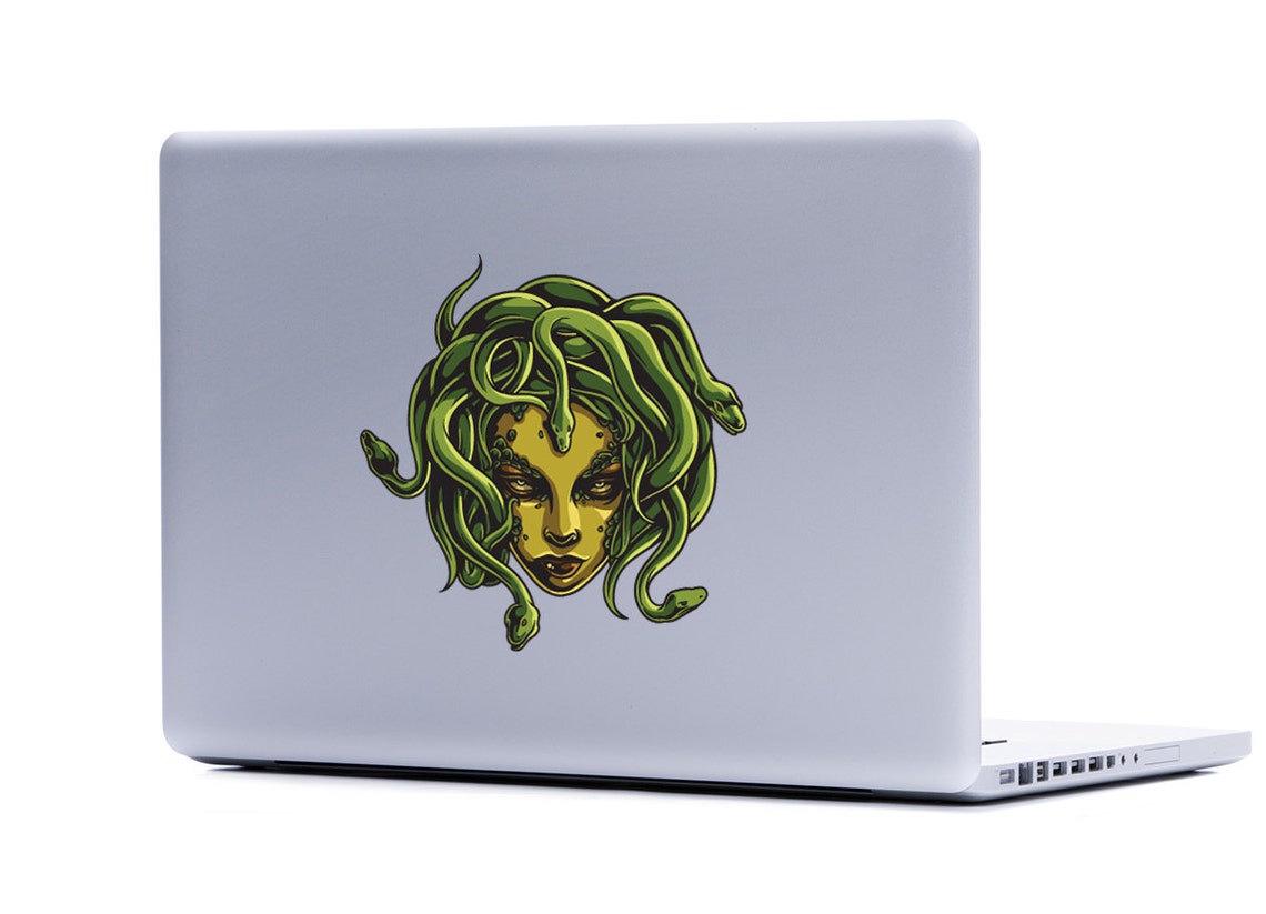 Medusa Laptop Decal Car Decal FREE SHIPPING Medusa Sticker | Etsy