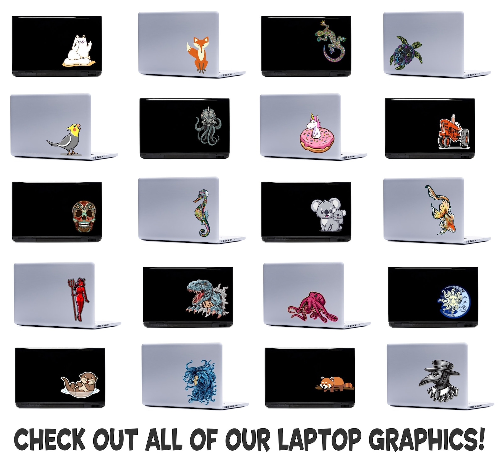 Flying Owl Vinyl Decal Laptop Decal Macbook Decal Owl Decal - Etsy