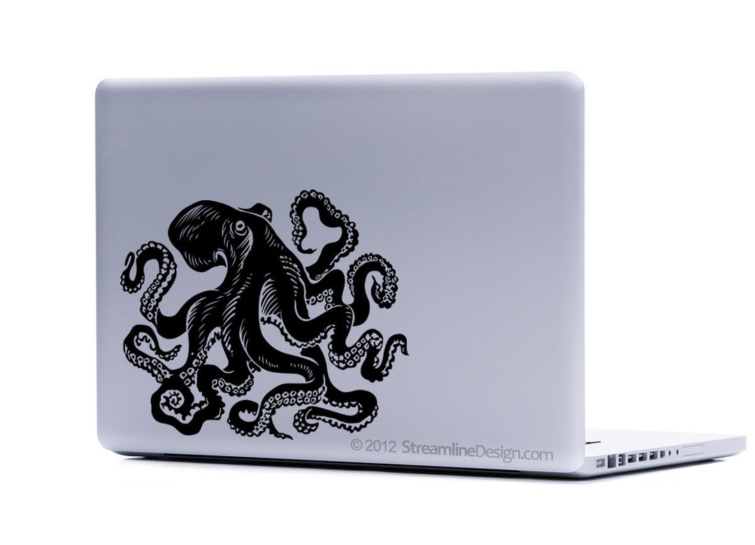 Giant Octopus Vinyl Decal: Laptop, Car, or Wall Art - Etsy