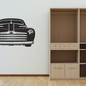 Hot Rod Wall Decal | Roadster Man Cave Wall Decor Car Enthusiast Office ...