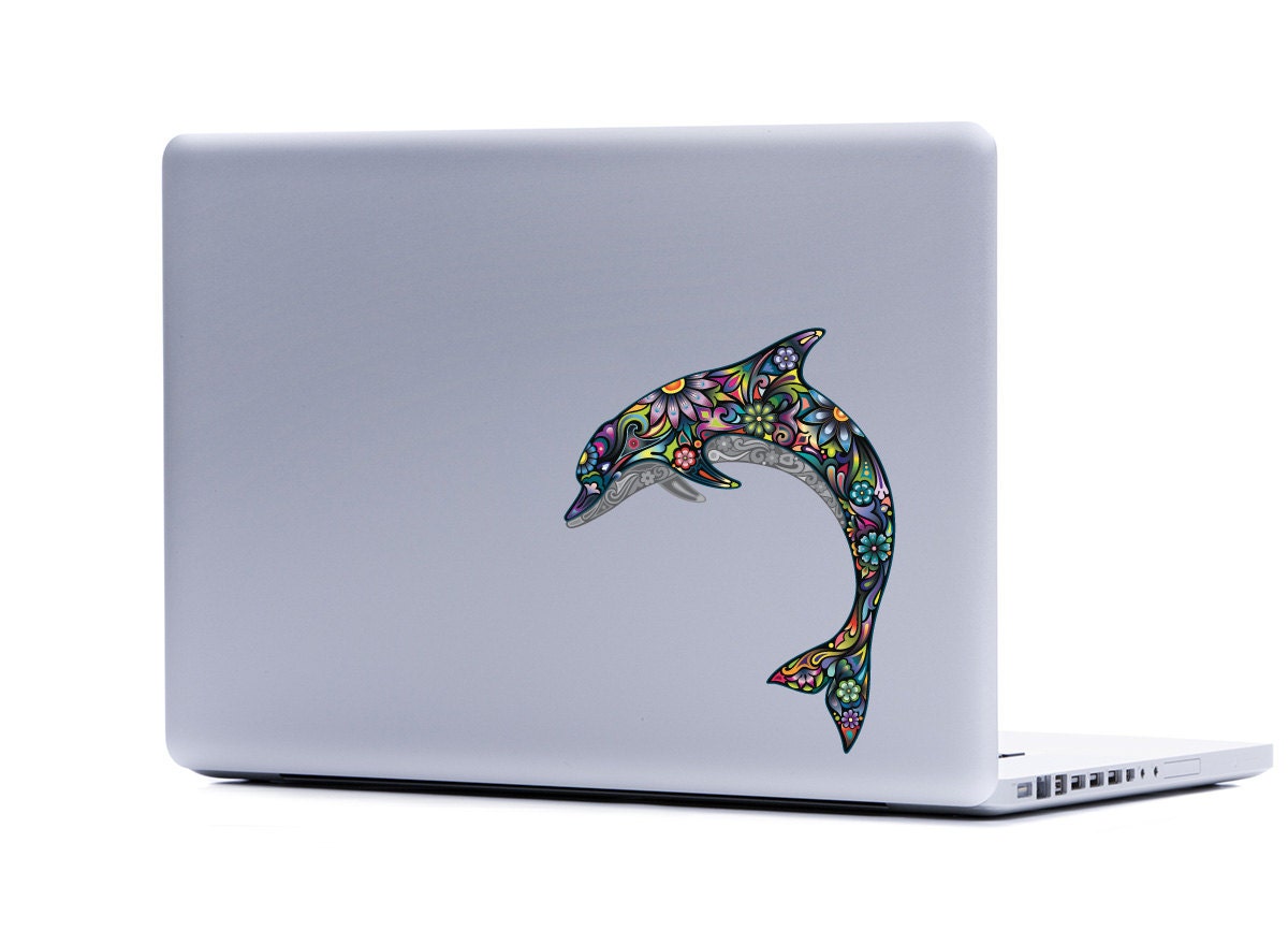 Dolphin Vinyl Decal Dolphin Sticker Yeti Cup Iphone Decal - Etsy