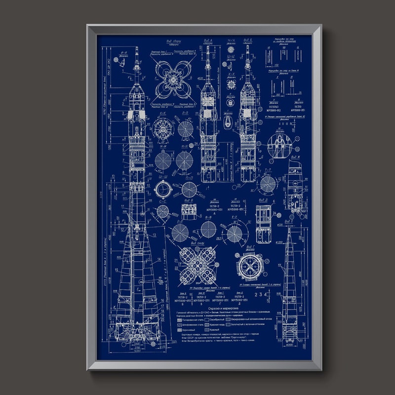 Blueprint - Etsy