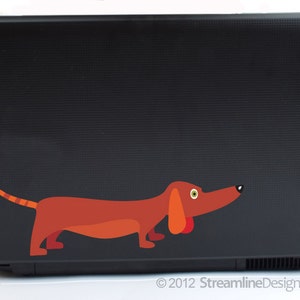 Dachshund Laptop or Automotive Decal | Doxie Sticker Dachshund Lover ...