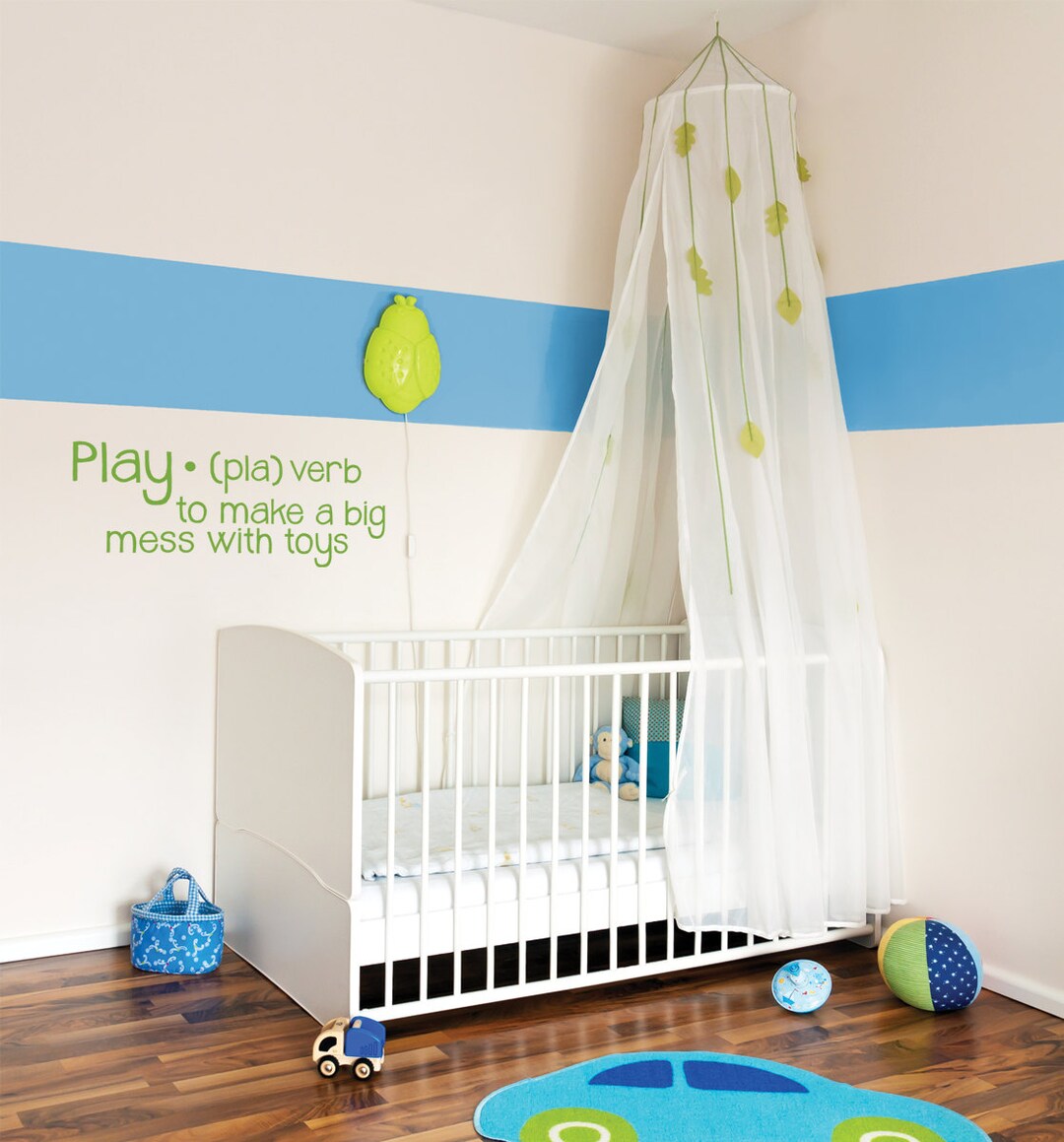 Definition of Play Wall Decal: Kids Playroom Decor - Etsy