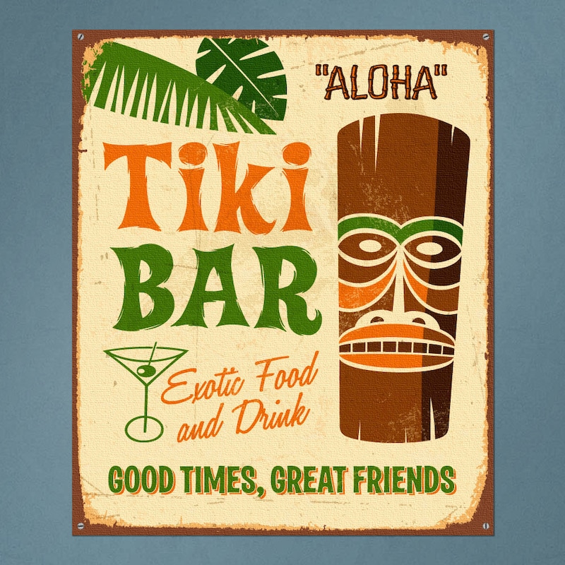 Tiki Decor - Etsy