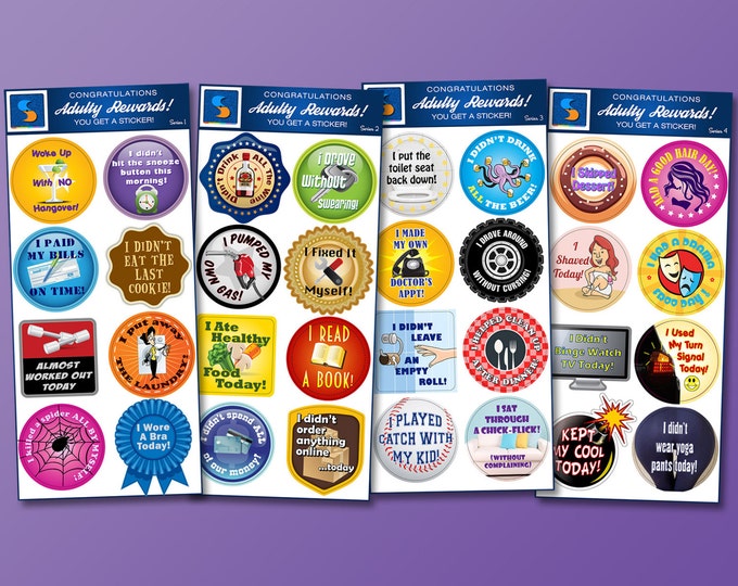 Cute Achievements/adulting/winning/functional/planner Stickers - Etsy