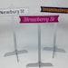 Wedding Table Custom Street Sign and Stand Reception Sign Table ...