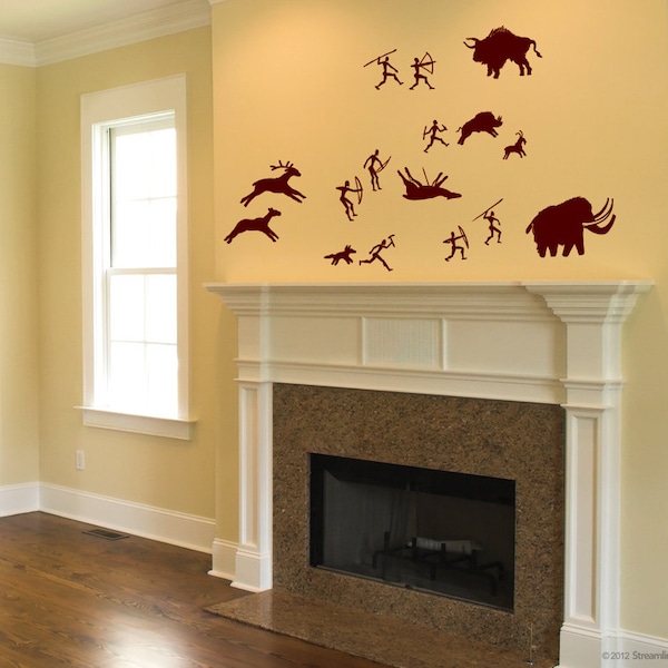 Caveman Wall Art - Etsy