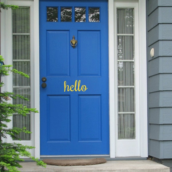 Front Door Decal - Etsy