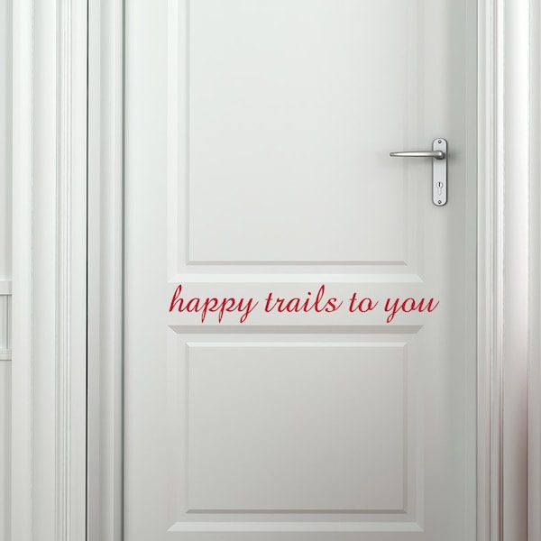 Happy Trails to You - Etsy