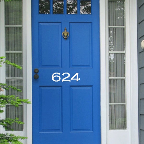 House Number Decal - Etsy