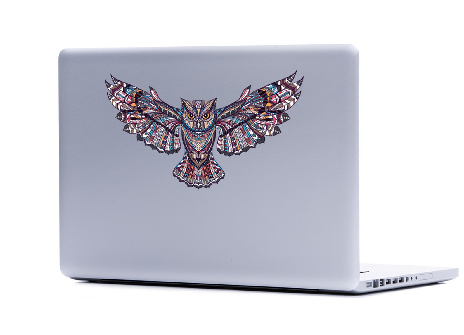 Flying Owl Vinyl Decal Laptop Decal Macbook Decal Owl Decal - Etsy