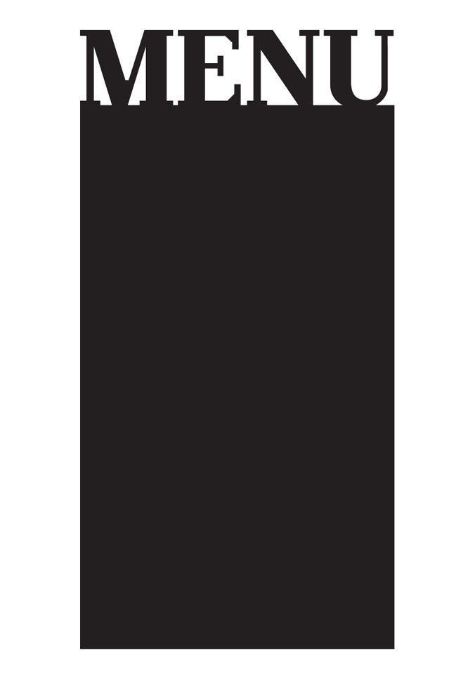 Chalkboard Menu Removable Decal Meal Organization Weekly - Etsy