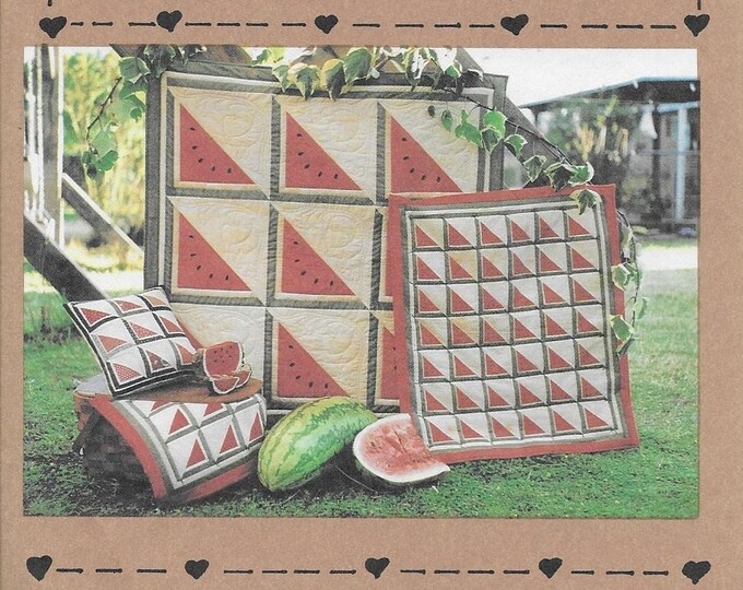 Watermelons Quilt Pattern - Etsy