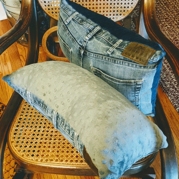Jean Pillow - Etsy