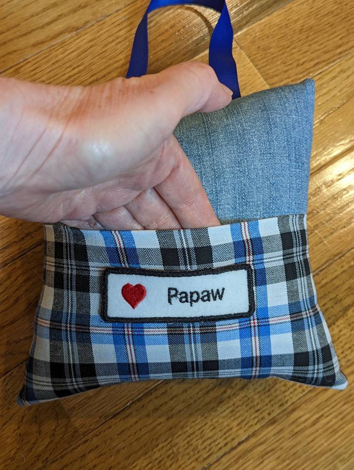 Memory Pocket Pillow - Etsy