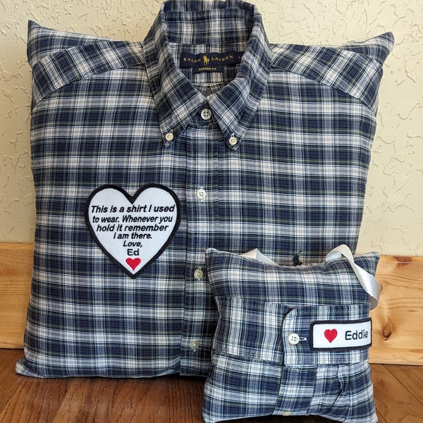 Memory Pillow Patch - Etsy