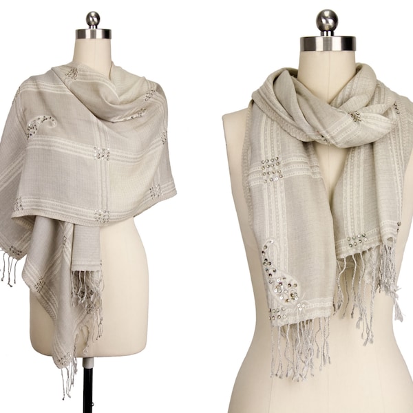 Embellished Shawl - Etsy