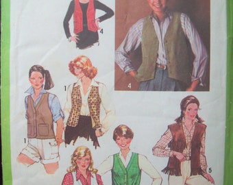 Western vest pattern | Etsy