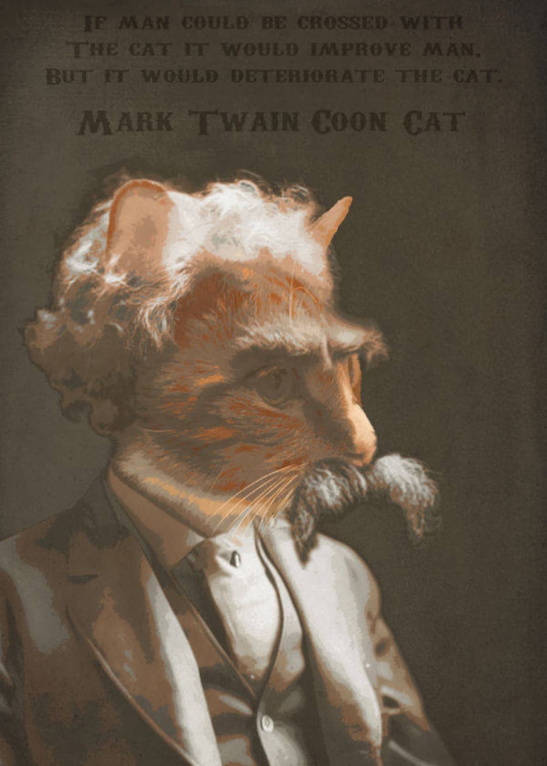 Mark Twain And Cats