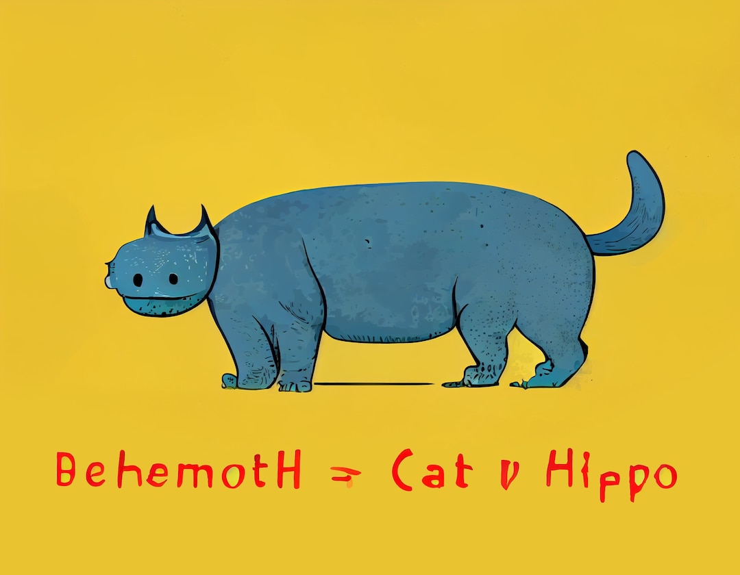 Begemot is a Cat and / or a Hippopotamus, Master and Margarita Behemoth ...