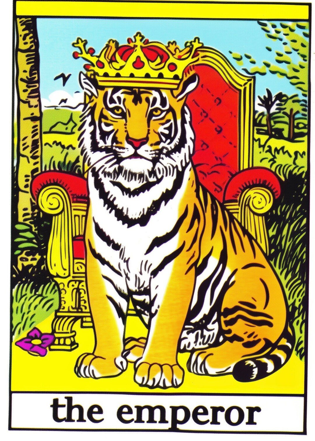 The Emperor Major Arcana Tarot IV 4 - Jake Tiger Animorphs - Authority ...