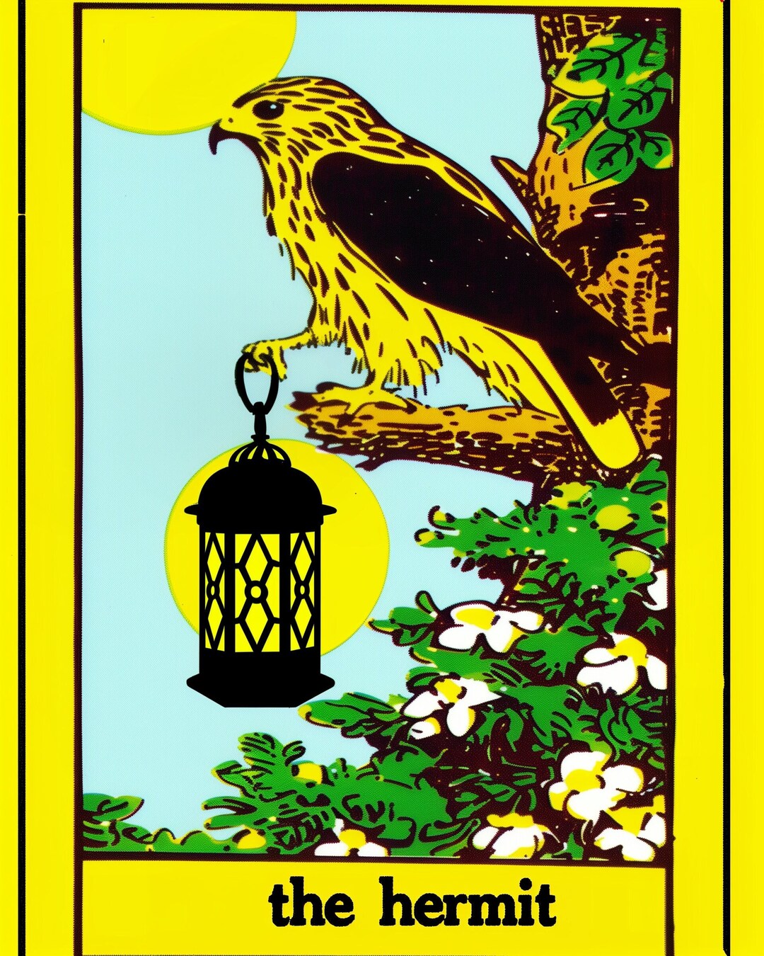 The Hermit Major Arcana Tarot IX 9 - Tobias Red Tailed Hawk Animorphs ...