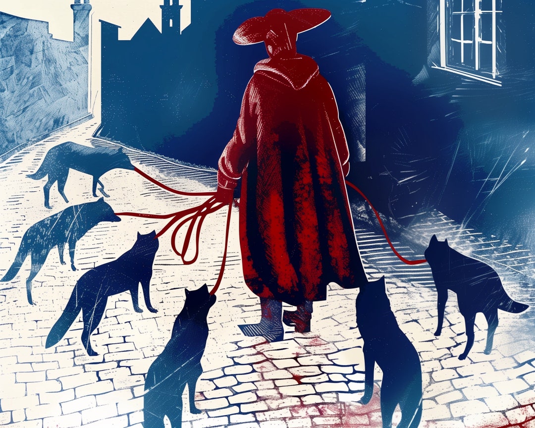 Sheriff of Nottingham and His Wolves - Robin Hood - AI Vintage ...