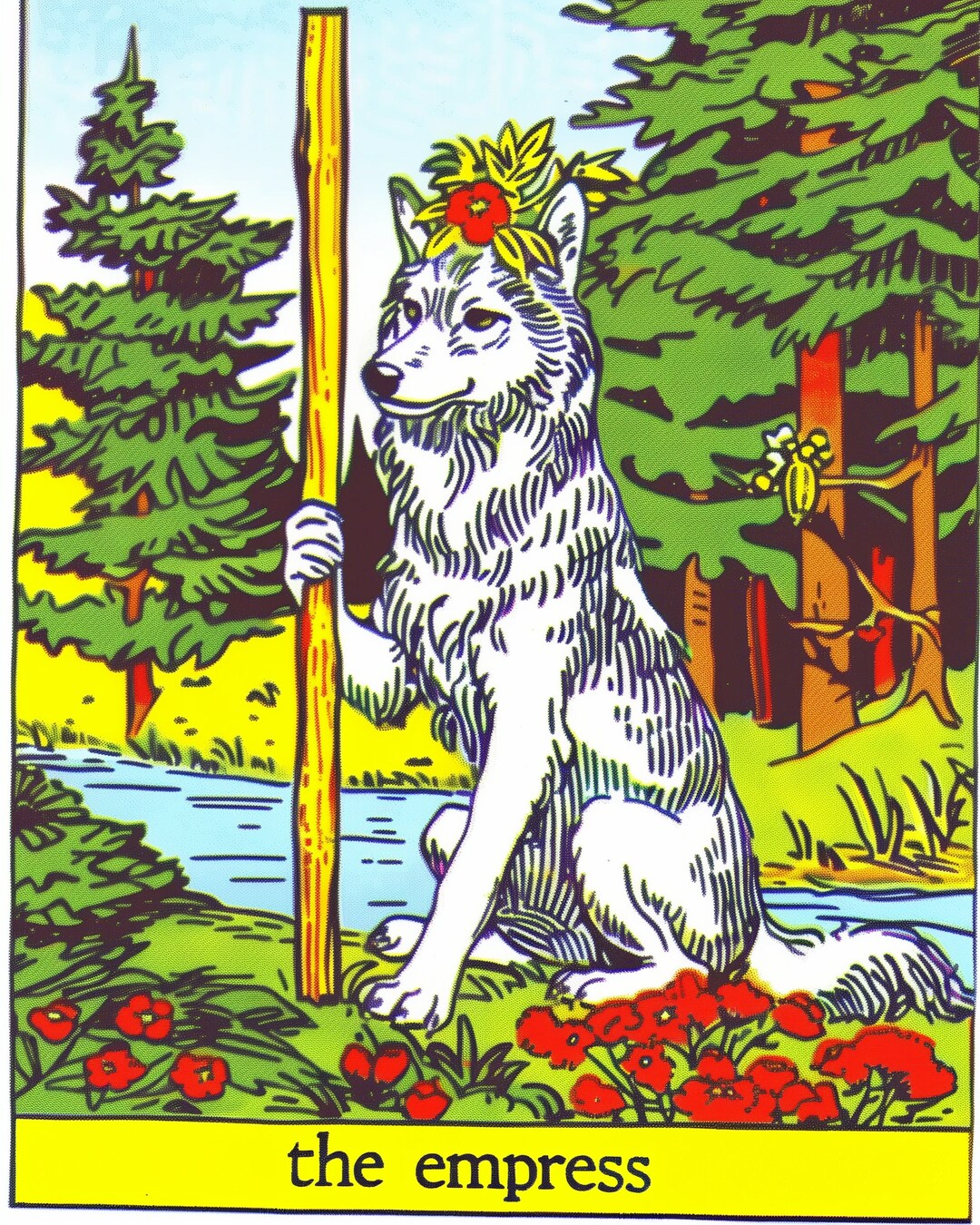 The Empress Major Arcana Tarot III 3 - Cassie Wolf Animorphs Nature ...