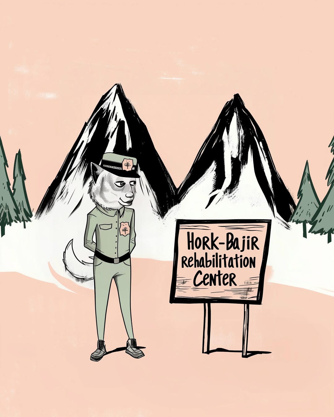 Cassie the Hork-bajir Park Forest Ranger Wolf Wildlife Rehabilitation ...